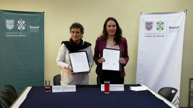 Firman Convenio SecretarÍa De GestiÓn Integral De Riesgos Y ProtecciÓn